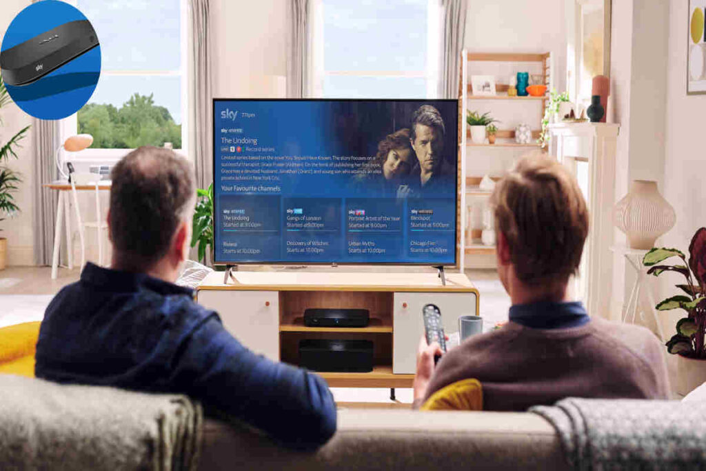 Can I Move My Sky Q Box to a Different House? - Blue shine home
